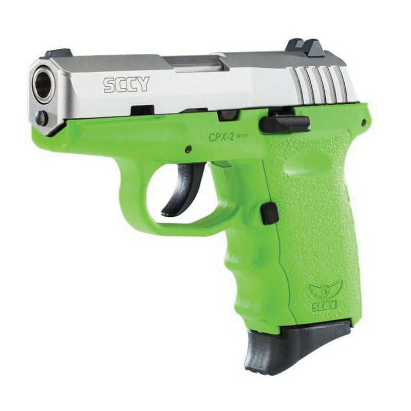 Lime Green Handgun