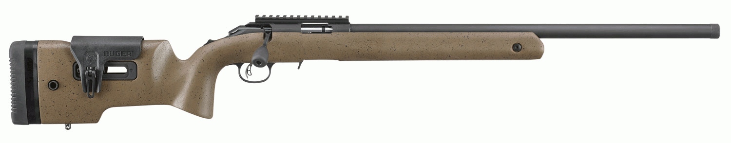 Ruger American Rimfire Long Range Target 22 LR Bolt Action Rifle - 8378 ...