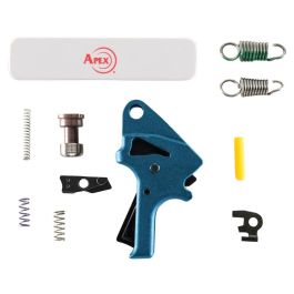 Apex Flat-Faced Forward Set Trigger Kit Drop-In, Blue | Palmetto State ...