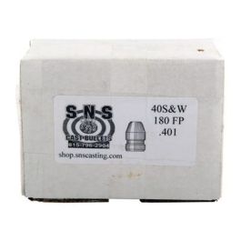 SNS Cast Bullets .40 Cal/10mm FN Pistol Bullet, 180 gr 0.401" 500rds ...