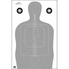 Action Target TQ-15 Qualification Target w/Vital Anatomy 23" x 35 ...