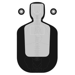 Action Target TQ-19 Qualification Target w/Vital Anatomy 23" x 35 ...