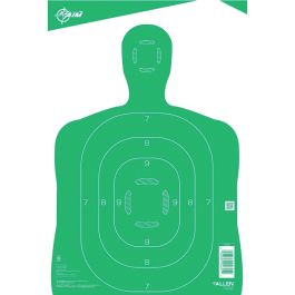 EZ Aim Silhouette Target, Green/White, 10 Pack - High-Visibility ...