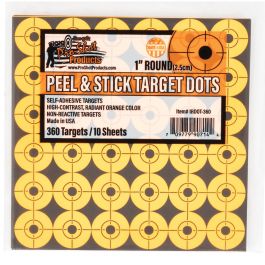 Pro-Shot Dots Peel and Stick Target, Orange - High-Visibility Adhesive ...