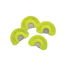 Wayne Carlton Calls Carltons Cow Elk 4-Piece Diaphragm Call, Yellow ...