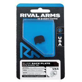 Rival Arms Slide Back Cover Plate for Glock 42, Black - RA-RA43G003A ...