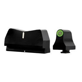 XS Sights DXW2 Standard Dot Night Sight Front/Rear, Green/Green/Black ...