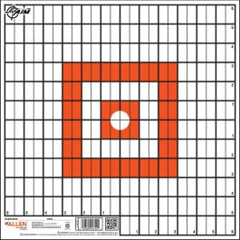 EZ Aim Square Sight-In Grid Target - Orange/White, 12 Pack - Precision ...