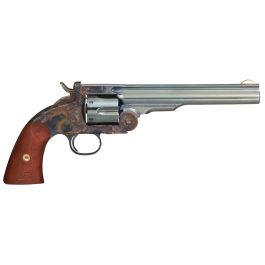 Taylors & Company Schofield Top Break .44-40 Winchester 6rd Revolver ...