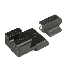 TruGlo Tritium Pro Sight Front/Rear, Green/White/Green - TGTG231N4W ...