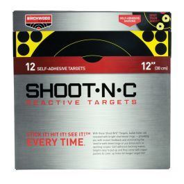 Birchwood Casey Shoot-N-C Target Dispenser - 25-Pack in Bold Black/Red ...
