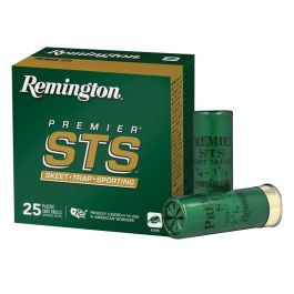Remington Premier STS Target Load 12 Gauge 2.75" #7.5 1.12 oz - 25rds ...