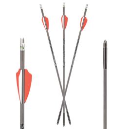 Axe Crossbows AX440 19" Bolt Combo Pack, Gray/Orange/White Pack of 3 ...
