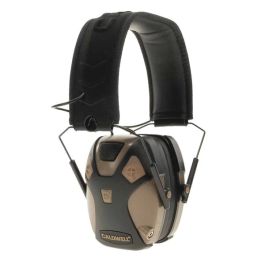 Caldwell E-Max Pro Earmuff 23 dB in Black/Flat Dark Earth - Stylish ...