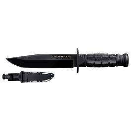Cold Steel Semper-Fi, Fixed Blade Knife, Clip Point, Black - CS39LSFC ...