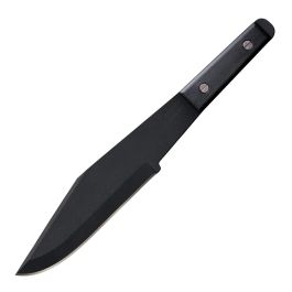 Cold Steel Thrower Fixed Knife Sleek Black with a Clip Point Blade - CS ...