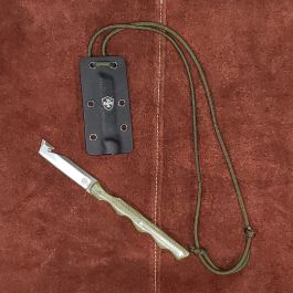 Templar Knife Neck Fixed Olive Drab Tanto - Camo-Inspired Compact ...