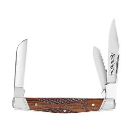 Remington Woodland Stockman Multi-blade Folding Knife, Classic Brown ...