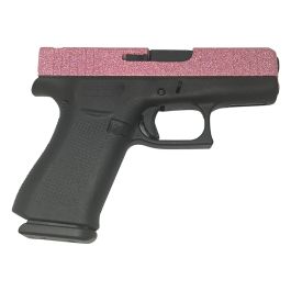 Glock G43X MOS 9mm 3.41" 10rds, Black/Pink | Palmetto State Armory