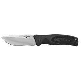 Camillus Western Black River Fixed Blade Drop Point Knife, Black - CAM ...