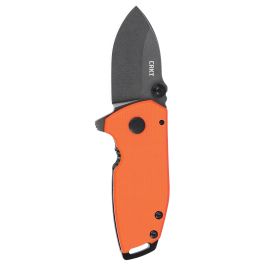 CRKT Squid Compact Frame Lock Folding Knife Drop Point, Orange ...