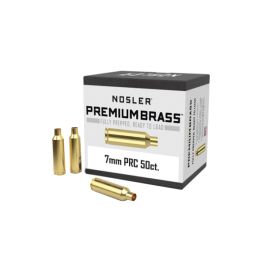 Nosler 7mm PRC Rifle Premium Brass, 50rds | Palmetto State Armory