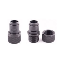 Banish Thread Adapter M8x0.75mm - 1/2-28 Fits Walther P22, Black ...