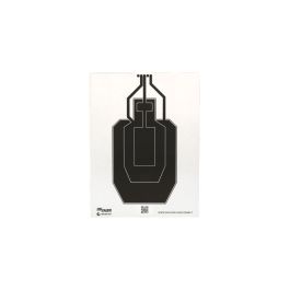 Sig Sauer T300 USPSA Target, Black/White | Palmetto State Armory