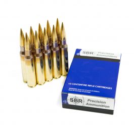 SBR Solid Match .408 Cheytac 400 gr 10 Rounds Ammunition - SL408CH-MS-1 ...