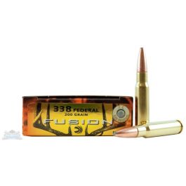 Federal 338 Federal 200gr Fusion Ammunition 20rds - F338FFS2 | Palmetto ...