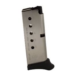 Diamondback DB380 6rd Magazine w/ Finger Extension - Stainless Steel ...