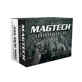 Magtech 500 S&W Magnum 400gr SJSP FP Ammunition 20rds - 500A | Palmetto ...