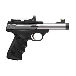 Browning Buck Mark Micro Bull Stainless Red-Dot Suppressor-Ready .22LR ...