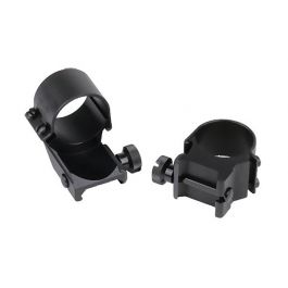 Weaver 1 inch Medium Aluminum See Through 2-Piece Extended Tactical ...