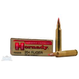 Hornady .204 Ruger 40gr V-MAX Superformance Varmint Centerfire ...