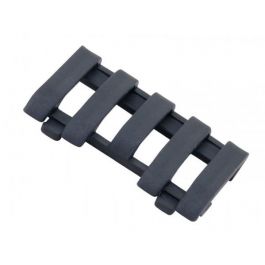 ERGO Low Pro 5 Slot Wire Loom Rail Covers - Black 4380-BK | Palmetto ...