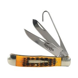 Remington Bullet Waterfowler Folding Knife Clip Point/Gut Hook/Spey ...