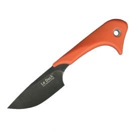 Outdoor Edge LeDuck 2.5" Knife, Blackstone Oxide Blade w/ Orange Handle ...