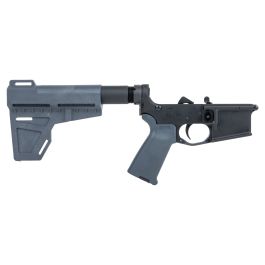 PSA AR-15 Complete MOE Shockwave Pistol Lower, Gray - 516447178 ...
