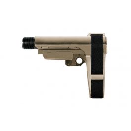 SB Tactical SBA3 Pistol Stabilizing Brace, FDE - SBA3-02-SB | Palmetto ...