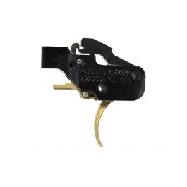 American Trigger Corporation AR Gold Adjustable 5.56 Curved Trigger ...