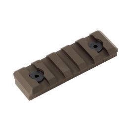 Timber Creek 5-Slot Picatinny Rail Section, M-LOK Compatible, Burnt ...