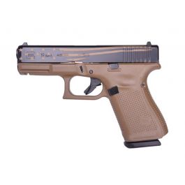 Glock 19 Gen 5 9mm Pistol FDE Distressed Flag | Palmetto State Armory