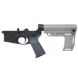 PSA Blem AR-15 lower MFT Battlelink MOE Gray | Palmetto State Armory