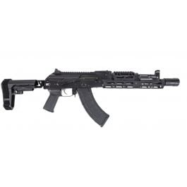 PSA GF4 AK-104 Side Folding Pistol w/ Extended Rail, SBA3 Brace, Hinged ...
