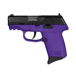 SCCY CPX-2 9mm Pistol 3.1" 10rd, Black/Purple | Palmetto State Armory