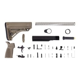 PSA Sabre-15 Lower Build Kit with Sabre Stock and Grip, FDE | Palmetto ...