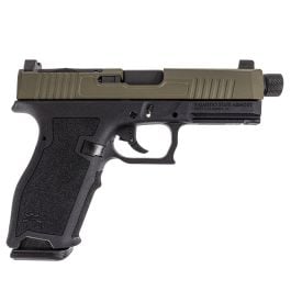 PSA Dagger Full Size - S 9mm Pistol With Extreme Carry Cut RMR Slide & Threaded Barrel, Two-Tone ...
