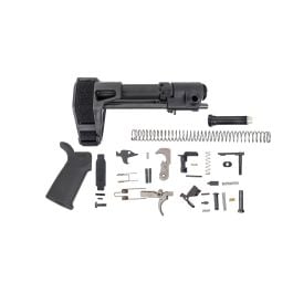 PSA MOE EPT Pistol Lower Build Kit With Maxim PDW Brace, Black ...