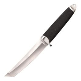 Cold Steel San Mai Master 6" Fixed Blade Knife w/ Sheath, Black - CS ...